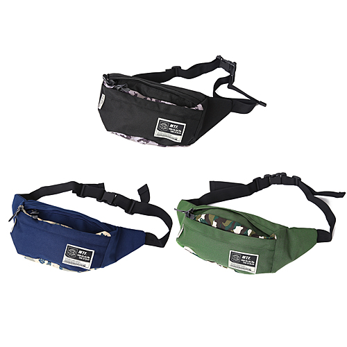 패턴 배색 메신져백 3컬러 - 4XR